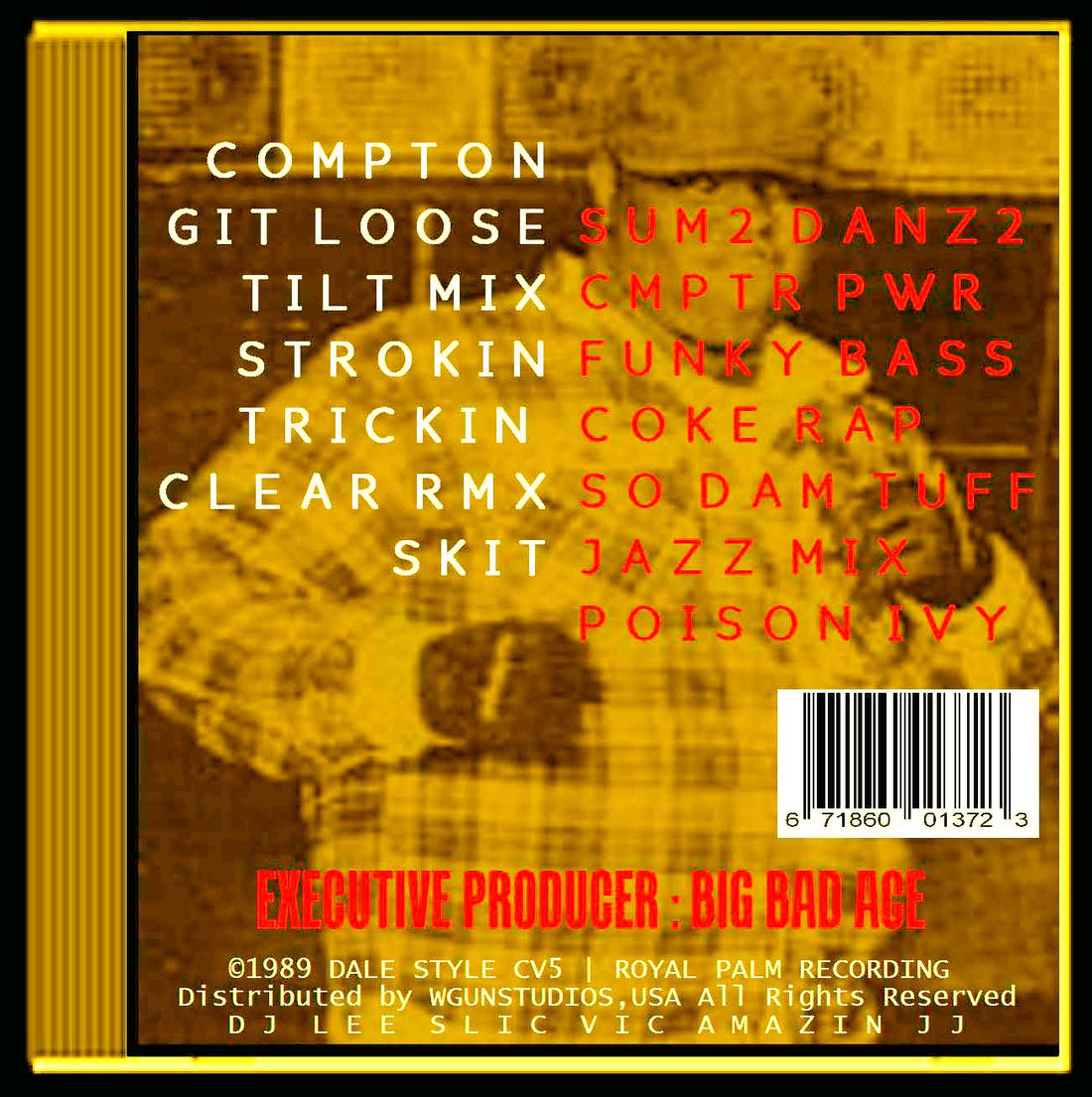 JAM PONY * CM DJS - THE LOST TAPES DALE STYLE V5 c1989 – Muzik-Shack-Online