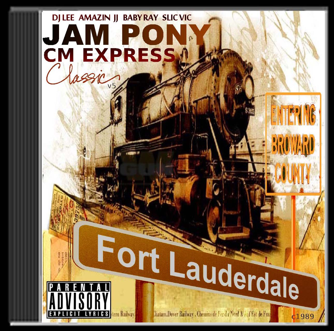 JAM PONY * CM DJS - THE LOST TAPES DALE STYLE V5 c1989 – Muzik-Shack-Online